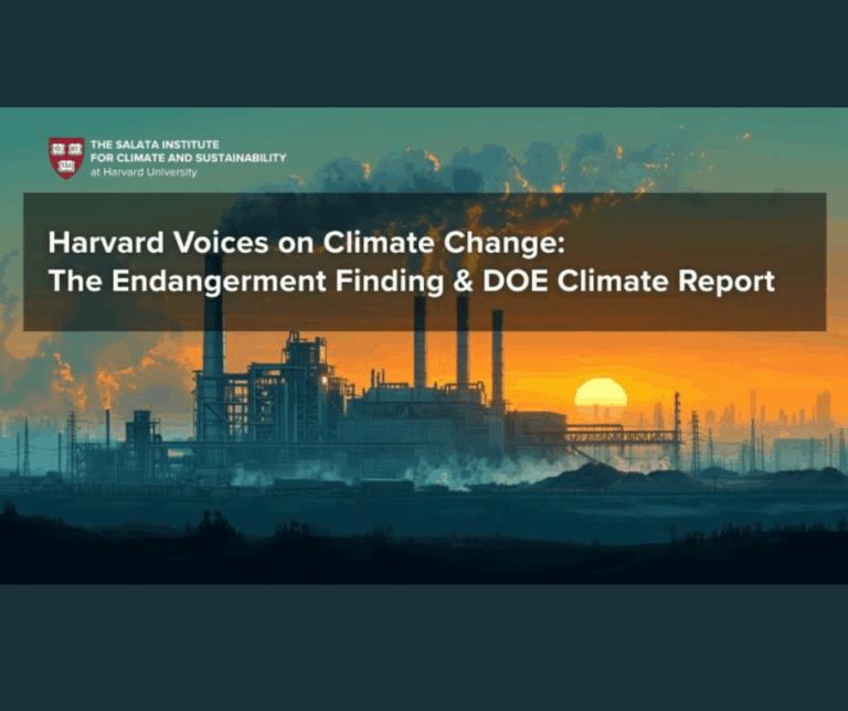 Endangerment Finding – Environmental and Energy Law Program